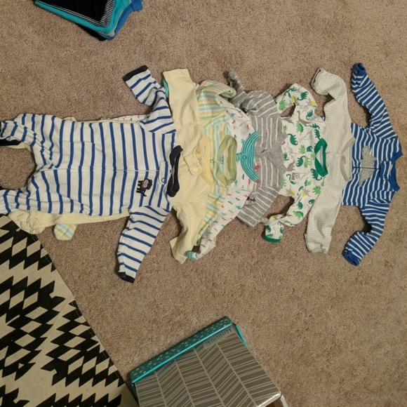Carter's | One Pieces | Newborn Baby Boy Lot | Poshmark